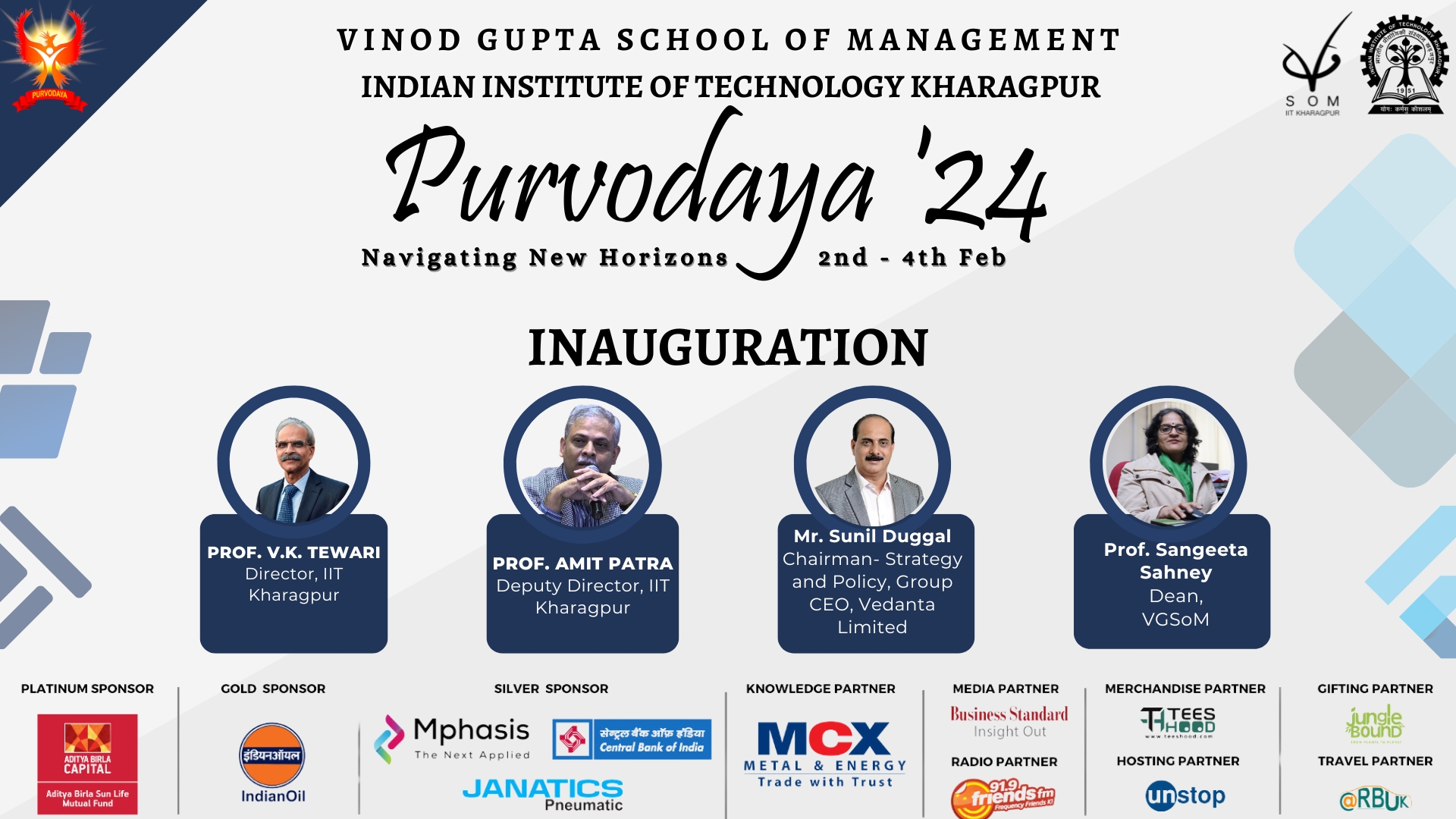 Purvodaya'25 | VGSoM, IIT KGP
